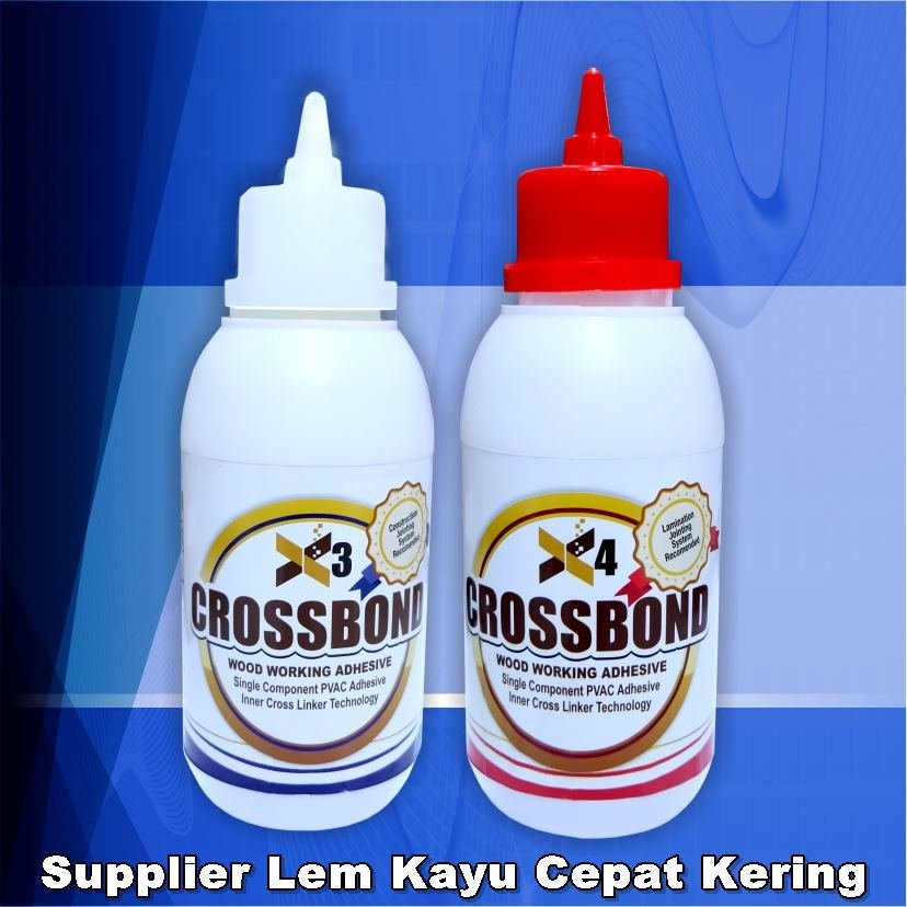 Supplier Lem Kayu Cepat Kering Crossbond Meringankan Proses Produksi ...